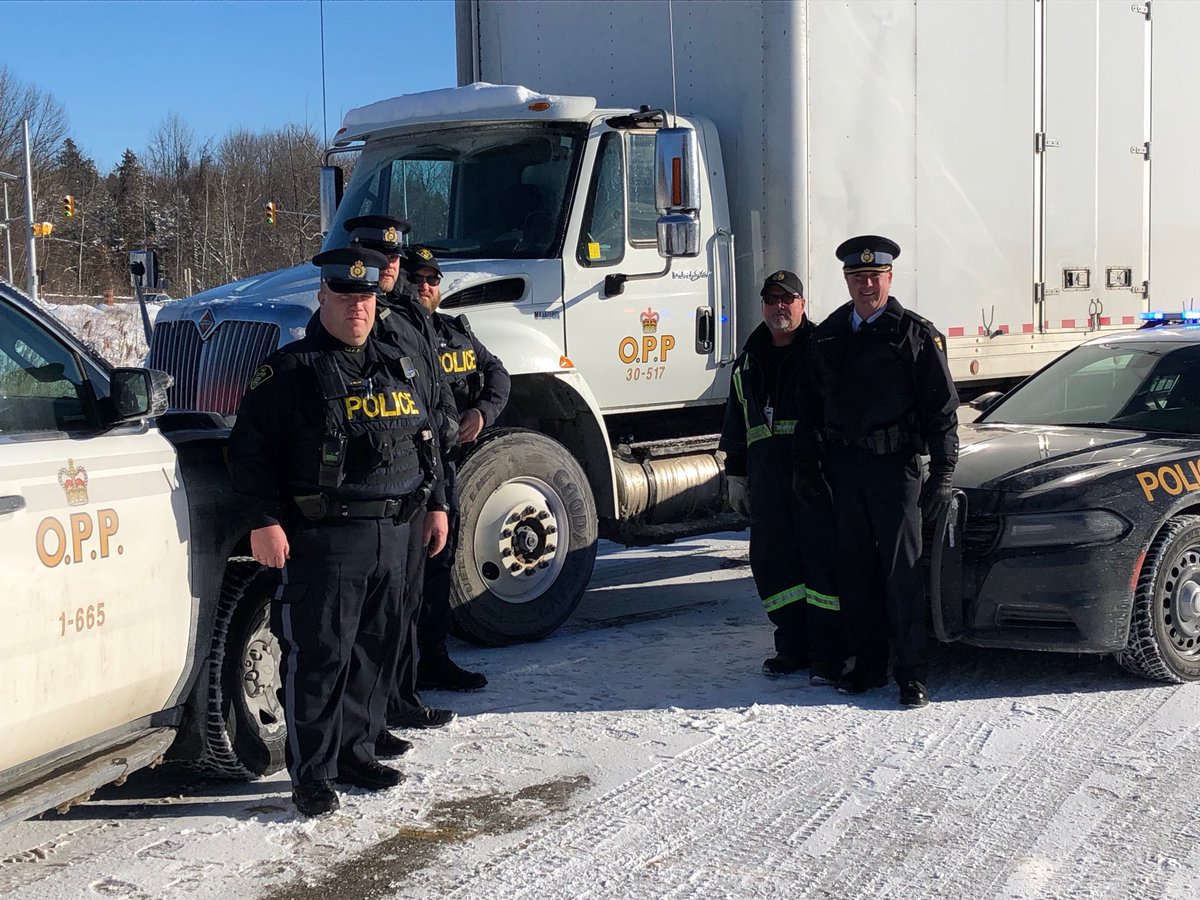 OPP Release Results From Operation Safe Trucking | muskoka411.com