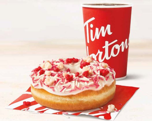 New Canada Celebration Donut At Tim Hortons - Muskoka411