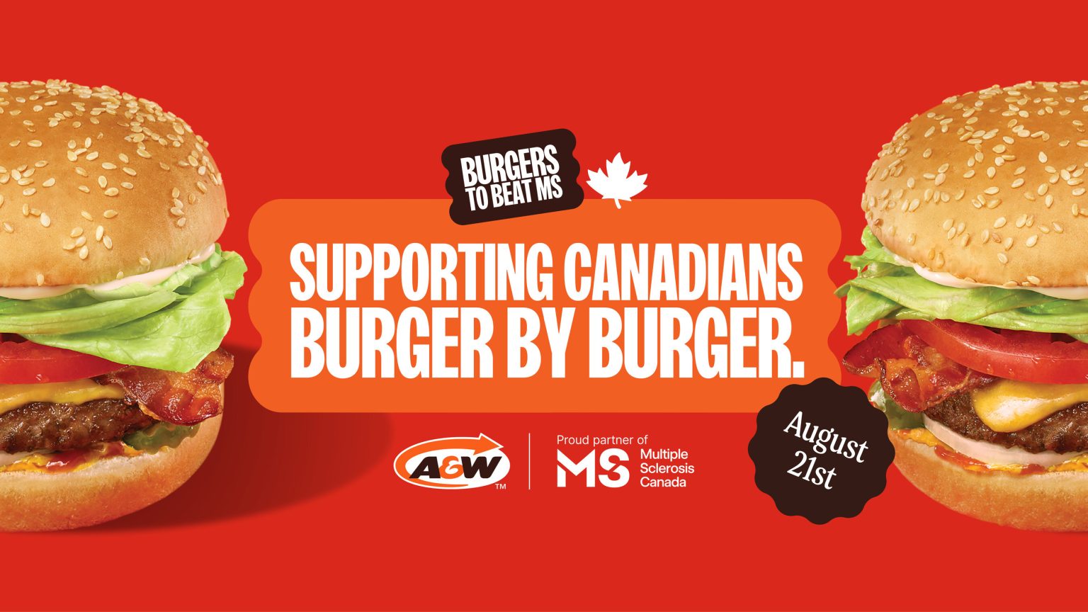 A&W Burgers To Beat MS Day Returns Aug. 21 To Help Raise Funds For MS ...