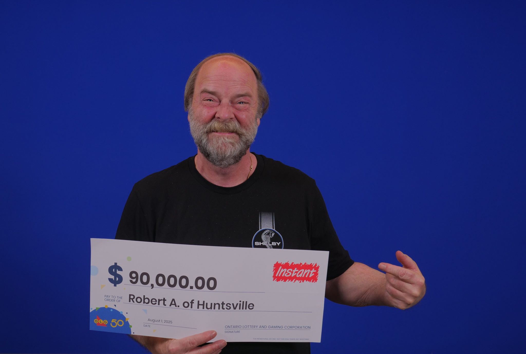 “It Said ‘$90,000!’” Huntsville Resident Celebrates Win - Muskoka411