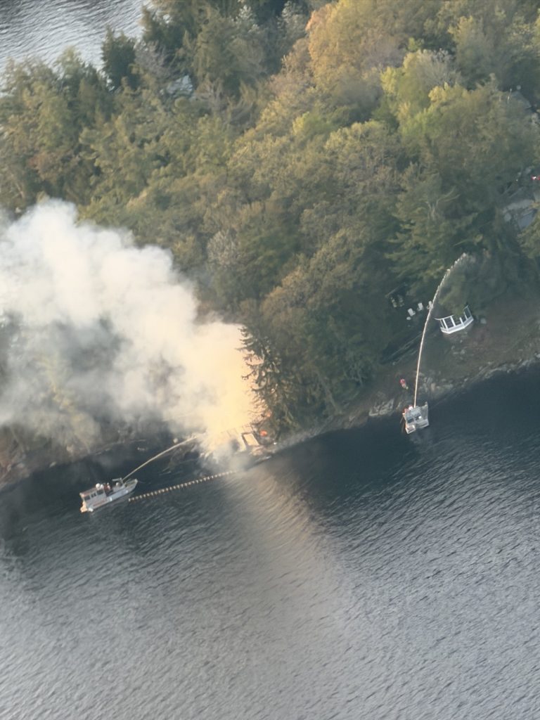 Boathouse Destroyed By Fire On Lake Muskoka - Muskoka411